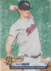 2021 Scranton Wilkes Barre RailRiders Matt Krook – Go Sports Cards