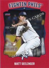 2023 Reading Fightin Phils 2nd Matt Seelinger – Go Sports Cards