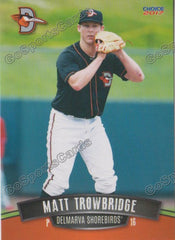2017 Delmarva Shorebirds Matt Trowbridge – Go Sports Cards