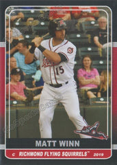2019 Richmond Flying Squirrels Matt Winn – Go Sports Cards