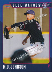 2023 Pensacola Blue Wahoos MD Johnson – Go Sports Cards