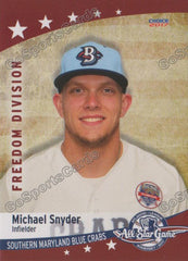 2017 Atlantic League All Star Freedom Michael Snyder – Go Sports Cards