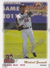 2010 Modesto Nuts Mike Michael Zuanich – Go Sports Cards
