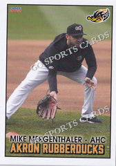 2022 Akron RubberDucks Mike Mergenthaler – Go Sports Cards