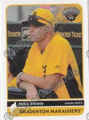 2012 Bradenton Marauders Mike Steele – Go Sports Cards