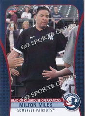2022 Somerset Patriots Milton Miles – Go Sports Cards