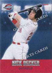 2022 Greenville Drive Nick Decker – Go Sports Cards