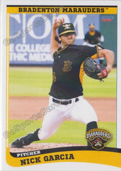 2021 Bradenton Marauders Nick Garcia – Go Sports Cards