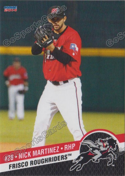 2014 Frisco Roughriders Nick Martinez – Go Sports Cards