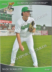 2023 Clinton LumberKings Nick Scanlon – Go Sports Cards