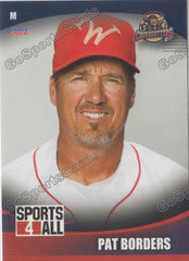 2016 Williamsport Crosscutters Pat Borders – Go Sports Cards