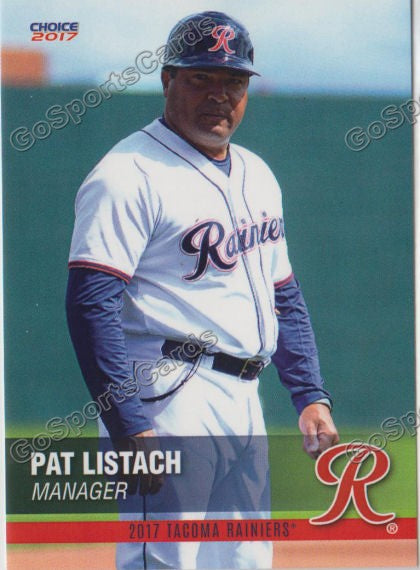 2017 Tacoma Rainiers Pat Listach – Go Sports Cards