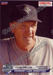 2007 Vermont Lake Monsters Phil Schelzo – Go Sports Cards