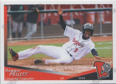 2019 Lansing Lugnuts Reggie Pruitt – Go Sports Cards