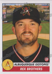 2015 Albuquerque Isotopes Rex Brothers – Go Sports Cards