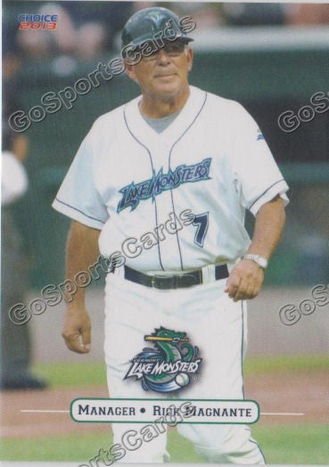 2013 Vermont Lake Monsters Rick Magnante – Go Sports Cards