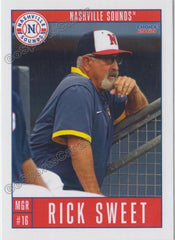 2021 Nashville Sounds Rick Sweet – Go Sports Cards