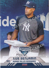 2022 Hudson Valley Renegades Rob Benjamin – Go Sports Cards