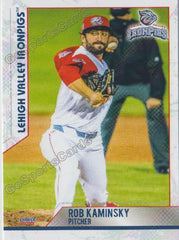 2021 Lehigh Valley Ironpigs Rob Kaminsky – Go Sports Cards