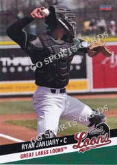 2022 Great Lakes Loons Ryan January – Go Sports Cards