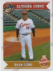 2013 Altoona Curve Ryan Long – Go Sports Cards