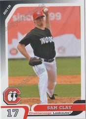 2018 Chattanooga Lookouts Sam Clay – Go Sports Cards