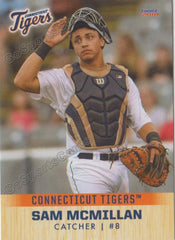 2018 Connecticut Tigers Sam McMillan – Go Sports Cards