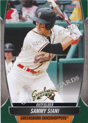 2023 Greensboro Grasshoppers Sammy Siani – Go Sports Cards