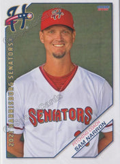 2021 Harrisburg Senators Sam Narron – Go Sports Cards