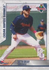 2021 Cedar Rapids Kernels Seth Gray – Go Sports Cards