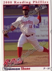 2008 Reading Phillies Shane Youman – Go Sports Cards