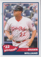 2021 Reading Fightin Phils Update Shawn Williams – Go Sports Cards