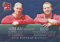2018 Buffalo Bisons Bob Tarpey Brian Pike – Go Sports Cards