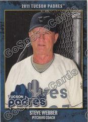 2011 Tucson Padres Steve Webber – Go Sports Cards