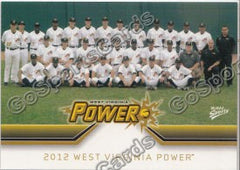 2012 West Virginia Power Team Photo – Go Sports Cards