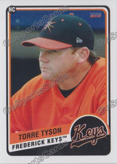 2013 Frederick Keys Torre Tyson – Go Sports Cards