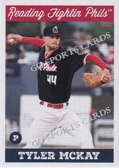 2022 Reading Fightin Phils 2nd Tyler McKay – Go Sports Cards