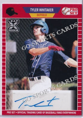 2021 Leaf Pro Set PS-TW1 Tyler Whitaker XRC Autograph – Go Sports Cards