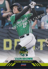 2022 Eugene Emeralds Vaun Brown – Go Sports Cards