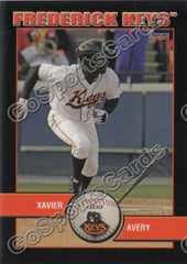 2010 Frederick Keys SGA Xavier Avery – Go Sports Cards