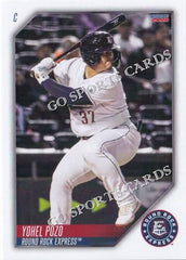 2022 Round Rock Express Yohel Pozo – Go Sports Cards