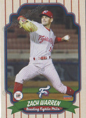 2021 Reading Fightin Phils Zach Warren – Go Sports Cards